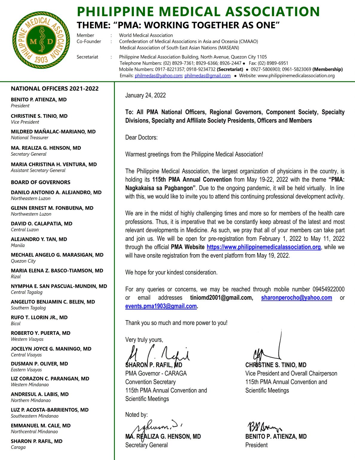 Invitation to the PMA 115th Annual Convention and Scientific Meetings ...