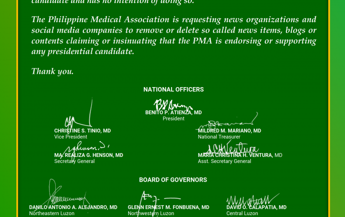 May 2022 – Philippine Medical Association