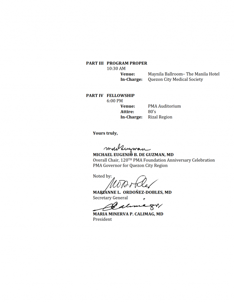 Memorandum Circular No. 2023-08-15-013 : 120th PMA Foundation Day ...